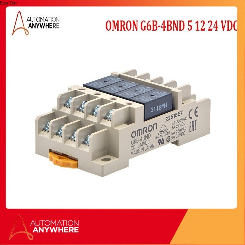 Rơ le relay G6B-4BND DC24 DC12 DC5 Omron G6B 4BND | Shopee Việt Nam