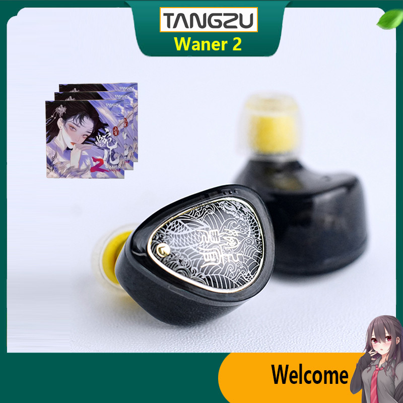 Tangzu WANER 2ND Gen HIFI Âm nhạc Tai nghe nhét tai IEM Earbud 0,78mm ...