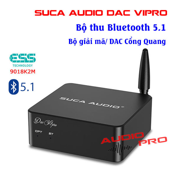 Bộ Thu Bluetooth/ Bộ Giải Mã Cổng Quang Tivi - SUCA AUDIO V1pro - 24bit ...