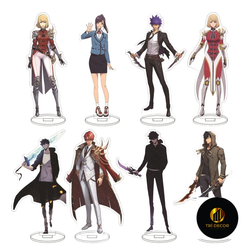 Móc Khoá, Mô Hình Standee Hot Solo Leveling Sung Jin Woo Sung Jin Ah ...
