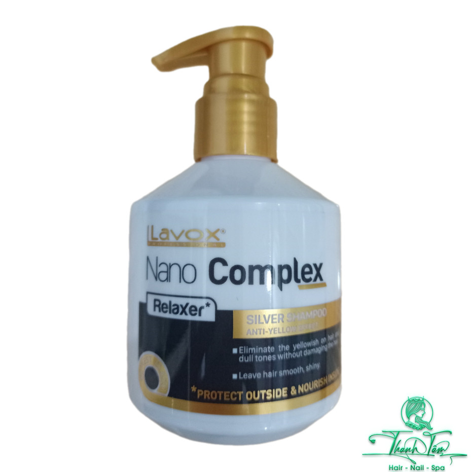 [ NL ] Dầu gội tím khử vàng LAVOX NANO COMPLEX Silver Shampoo 200ml ( New ) | Shopee Việt Nam