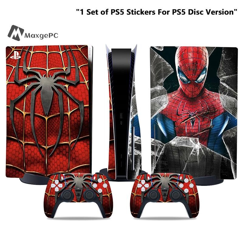 Maxgepc Vinyl Cover Skins Cho Playstation 5 Console Bộ Bọc Da Siêu Anh ...