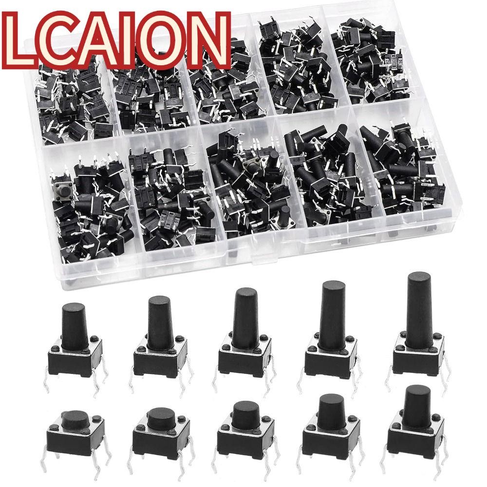 Lcaion 200 Cái Công tắc tạm thời Micro, Nút ấn xúc giác 6x6 mm 4 chân ...