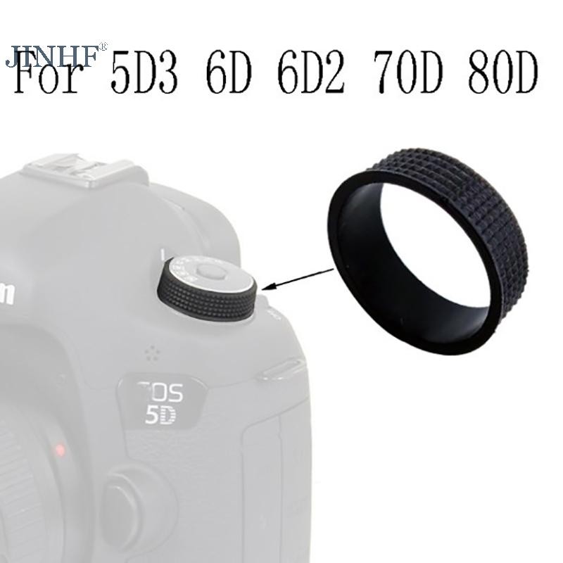 Jinhf Top Cover Mặt Số Chế Độ Nút Vòng Tròn Cao Su Cho Camera 5D3 5DIII ...
