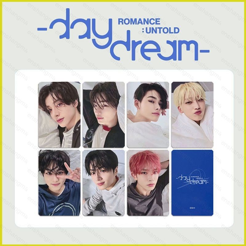 PS1 7 Cái / bộ ENHYPEN ROMANCE UNTOLD Album LOMO Card JUNGWON Bưu Thiếp ...