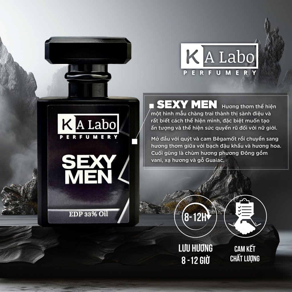 Nước Hoa SEXY MEN 50ml [cam kết Lưu hương 8-12h] KALABO | Shopee Việt Nam