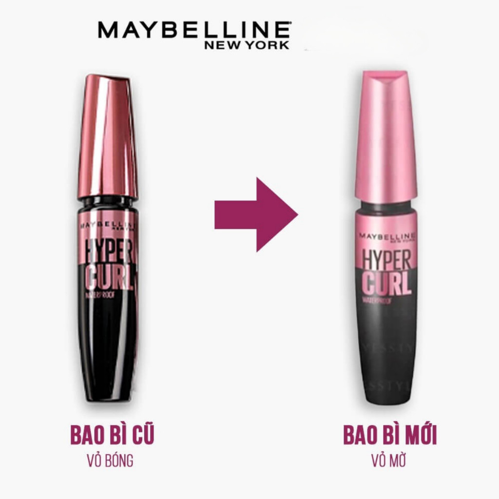 Mascara Maybelline New York Lash Sensational/Hyper Curl/Colossal Chính ...