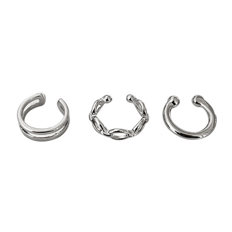 【Wilburtay】 Kết hợp Earless Earless Earless Clips Phụ nữ Niche Cao cấp ...