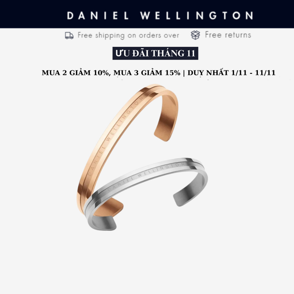 [Chính Hãng] Vòng Tay Daniel Wellington Classic Elan Bracelet Cuff DW ...
