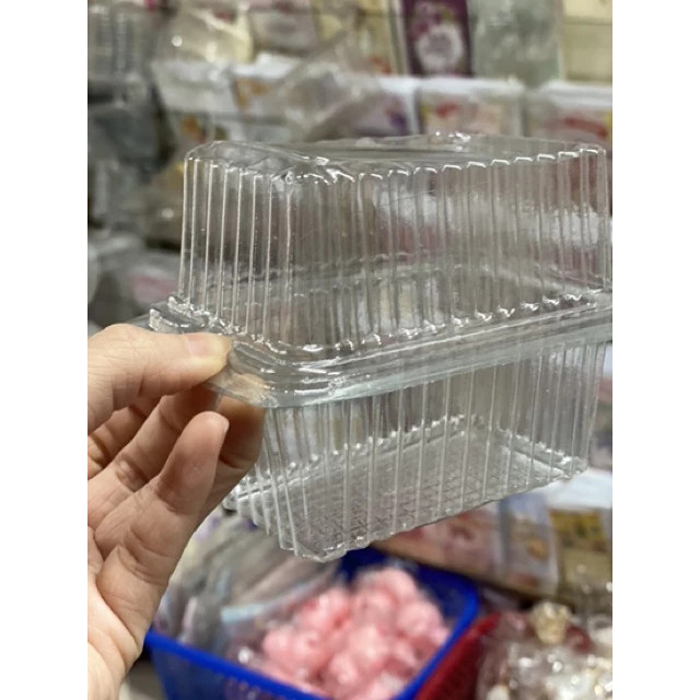 Set 100 hộp nhựa H63 đựng bánh, thực phẩm - Hộp nhẹ, bền, đa năng và ...