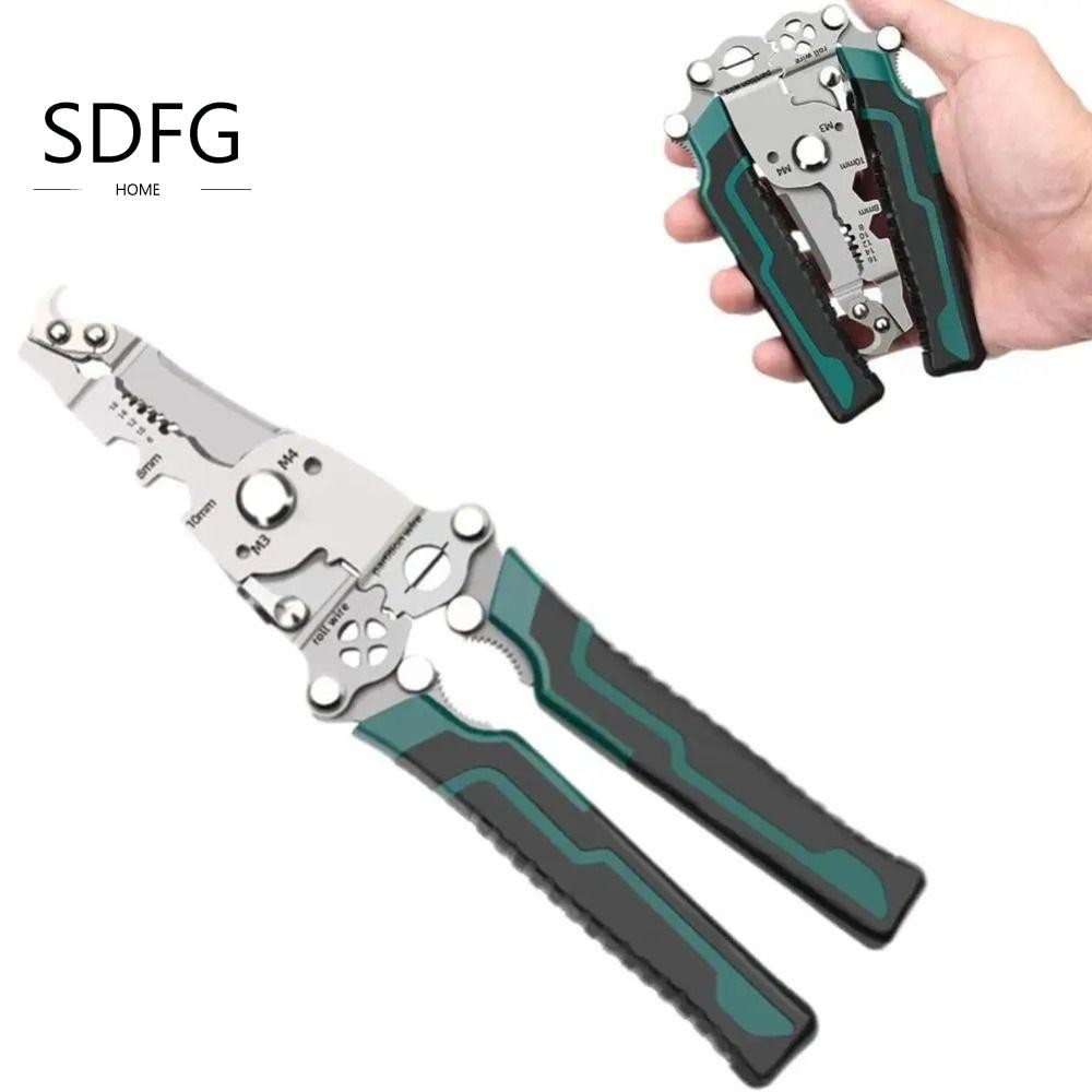 Kìm uốn điện SDFG, Kìm tuốt dây có thể gập lại chống trượt, Tay cầm ...