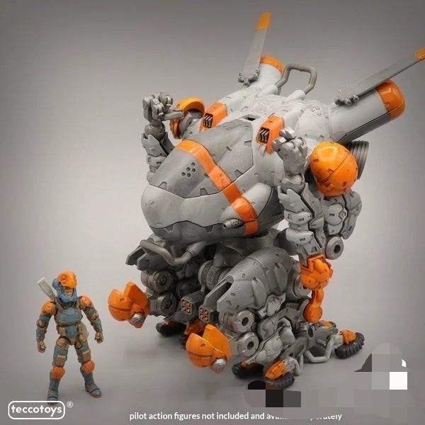 Mô hình in mini Titanfall Reaver Mecha với các khớp nối di động ...