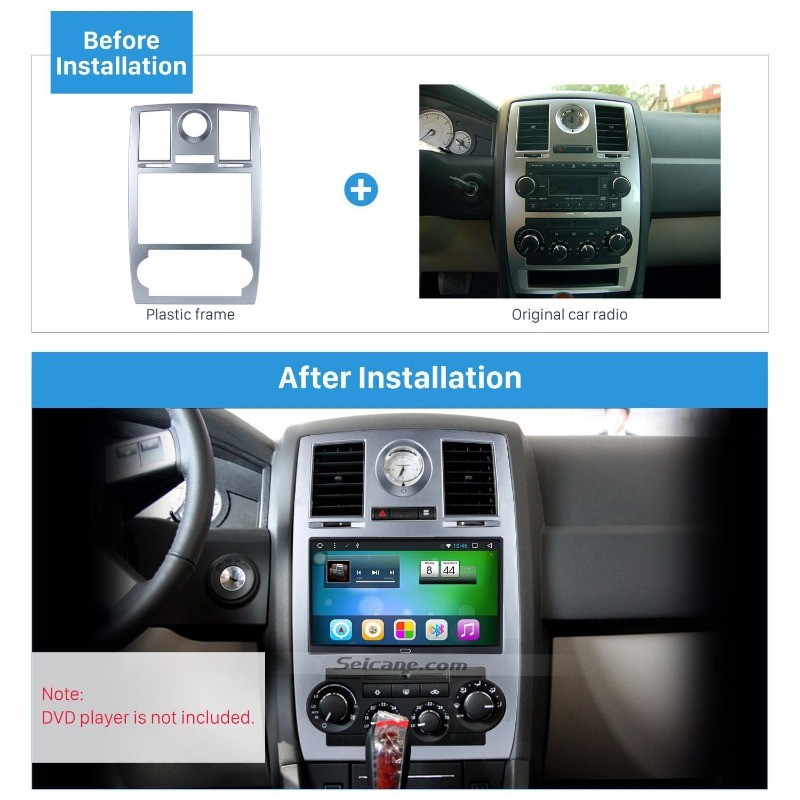 Seicane Double Din Car Radio Fascia cho 2004 2005 2006 2007 2008 ...