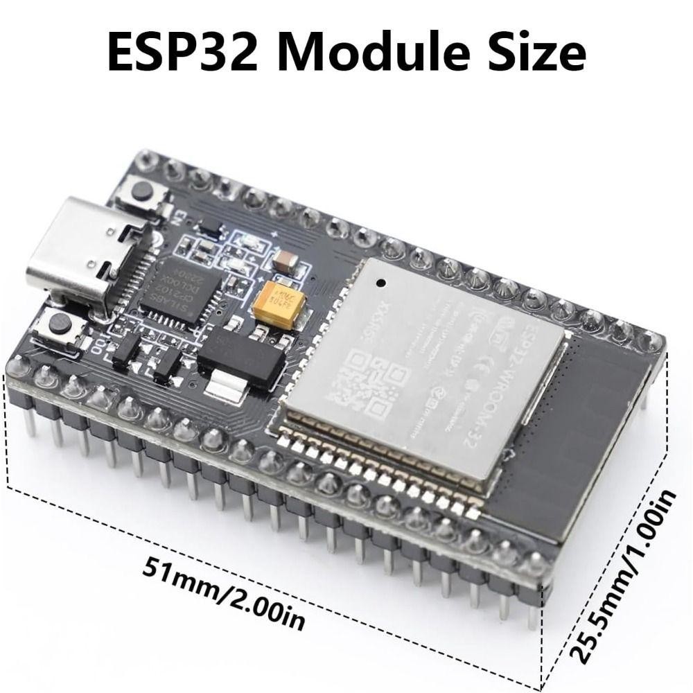 Bo mạch phát triển BOLSA ESP32 ESP-32S, Bộ xử lý vi điều khiển lõi kép ESP-WROOM-32 Tích hợp ...