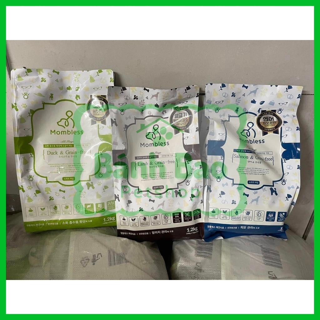 Hạt Mombless Túi 1,2kg - Hạt Mềm Cho Chó Không Độn Ngũ Cốc | Shopee ...