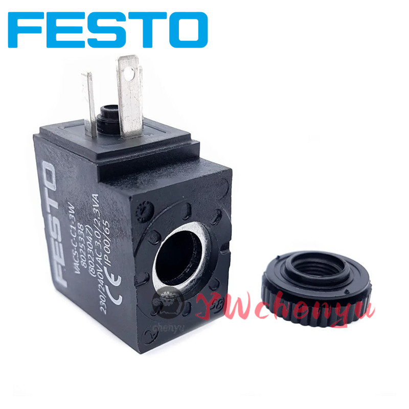 Cuộn dây điện từ FESTO VACS-C-C1-1-3W 8025330 8025338 MSSD-EB Bản gốc | Shopee Việt Nam