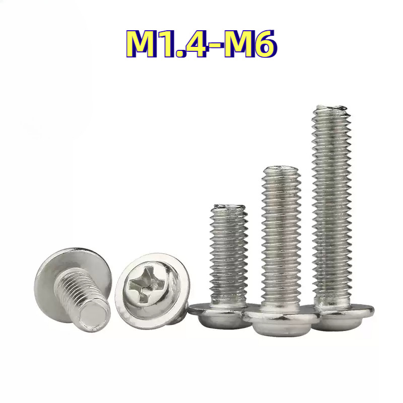 [Zy02-vn-z] Ốc Vít pake đầu tròn inox 304/Bulong Đầu Tròn M1.4 M2M2.5 M3M3.5 M4M5M6 | Shopee ...