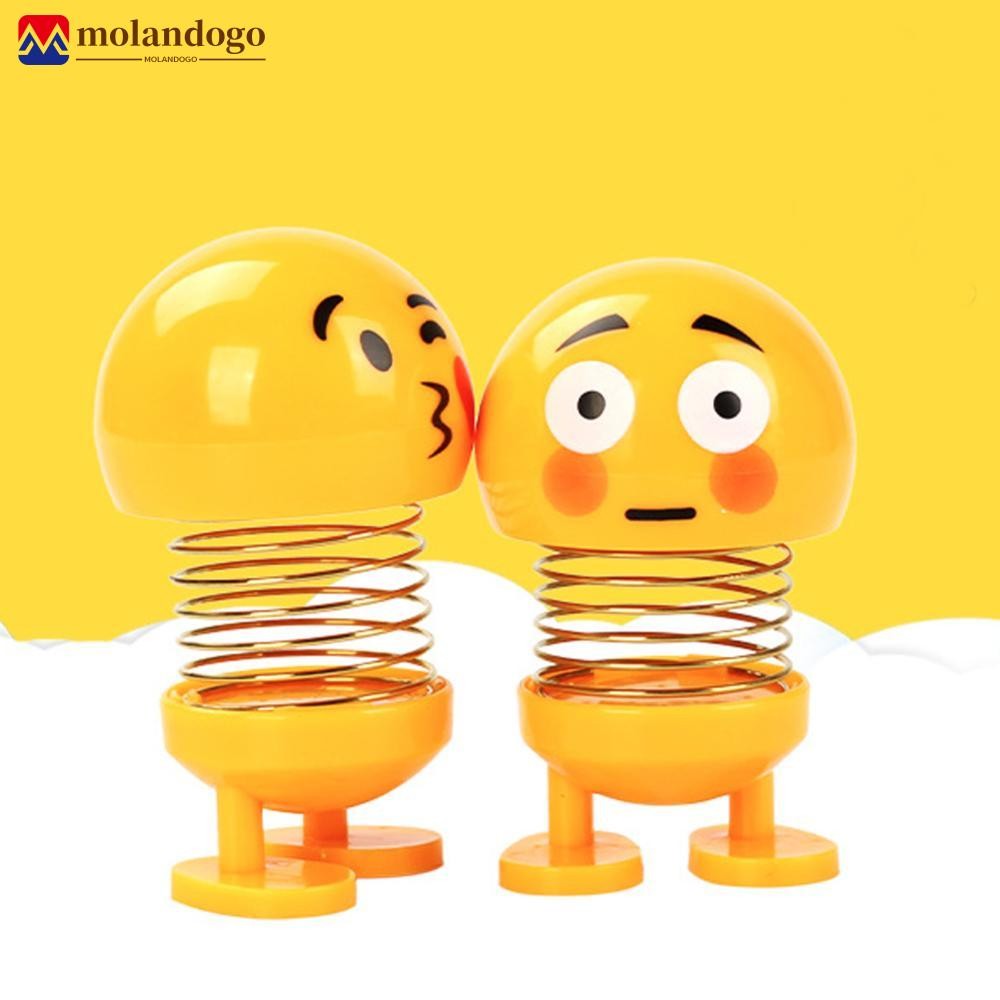 Molandogo Lắc Đầu Đồ Chơi Đồ Trang Trí Búp Bê Hoạt Hình Dễ Thương Ngộ ...