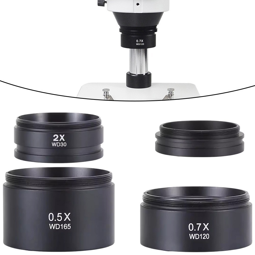 【Good】Auxiliary Lens Protects Microscope Objective Reduces Working ...