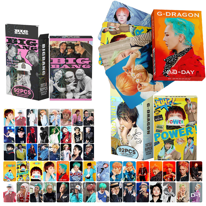 92 Chiếc Thẻ G-Dragon Photocard bigbang Album Thẻ Lomo Card G-Dragon ...