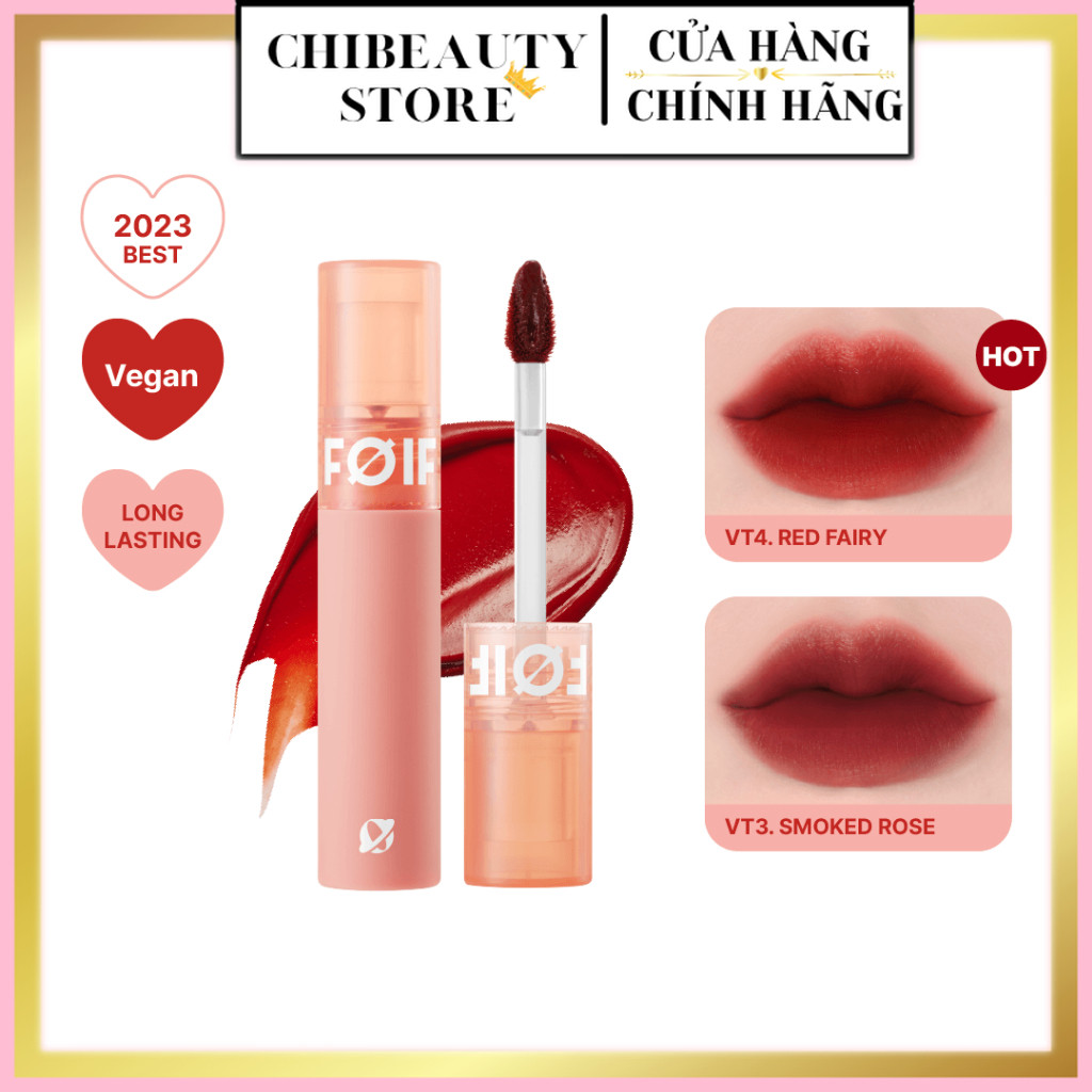 [FOIF by MERZY] [NEW] Son Kem Lì FOIF Daily Velvet Tint 3g | Shopee ...