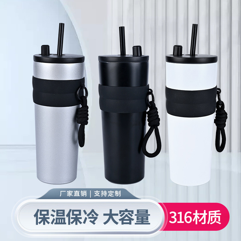 Cốc ống hút cầm tay ngoài trời Cốc giữ nhiệt bằng thép không gỉ 316 700ml Aurora | Shopee Việt Nam