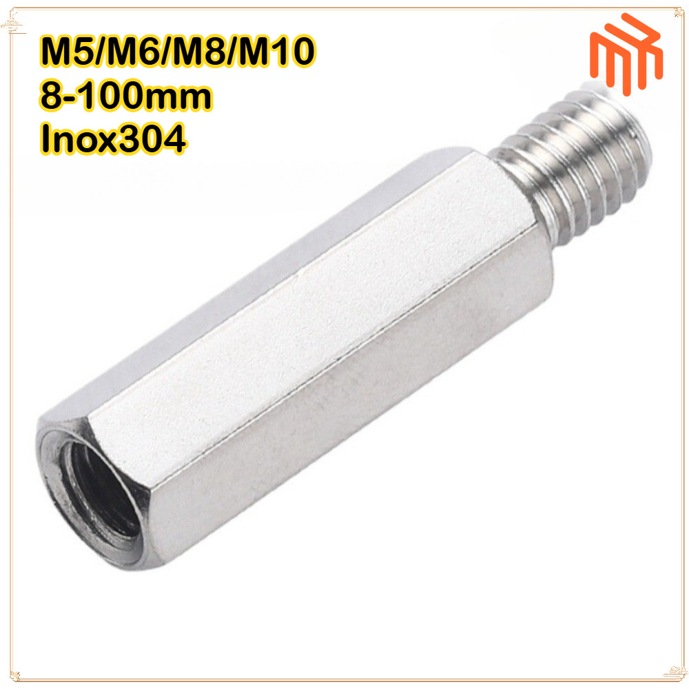 [MX1] Đinh Ốc Lục Giác M5M6M8M10 Bằng Thép Không Gỉ Cách Ly Chuyên Dụng Cho Bo Mạch Chủ / Cột ...