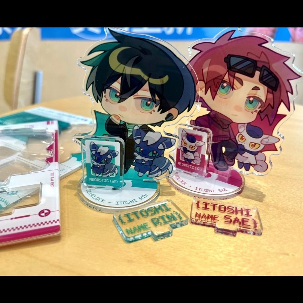 Khóa XANH Itoshi Rin Itoshi Sae 8cm khâu sattendee trang trí máy tính ...