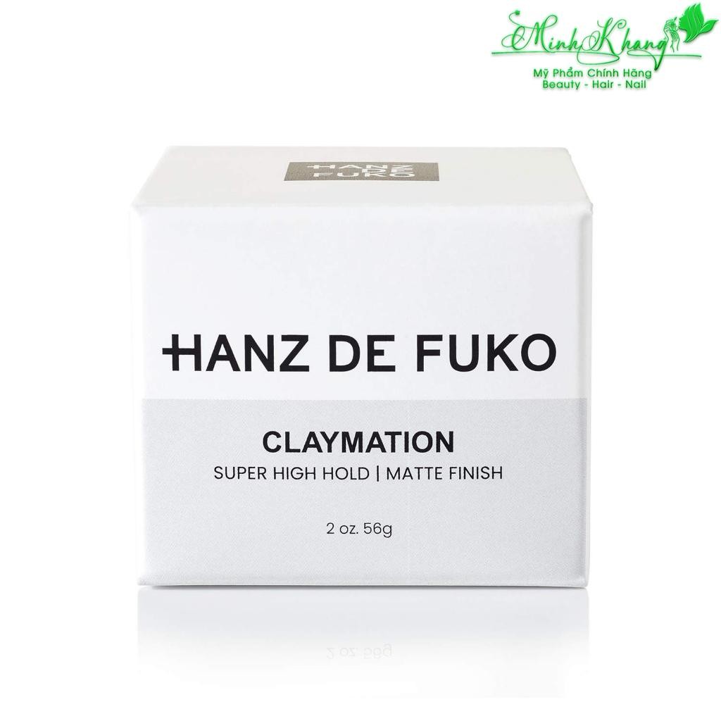 Sáp vuốt tóc nam cao cấp cho tóc dày khô Hanz de Fuko Claymation 56ml ( New 2024 ) ( MK ...
