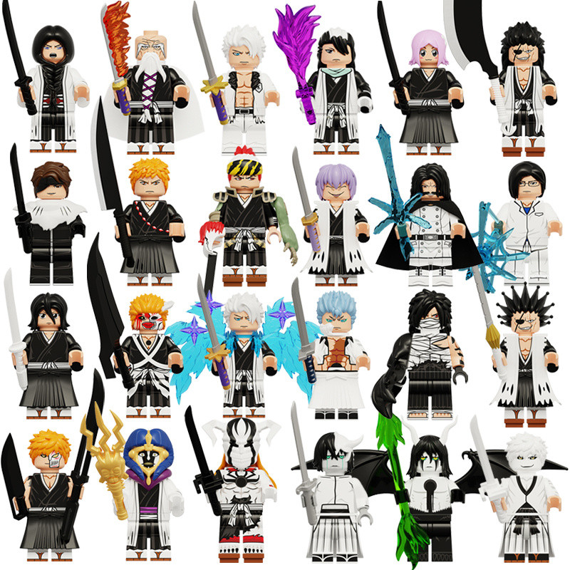 Tương thích với mô hình LEGO Bleach, nhân vật manga Bleach Zanpakutō ...