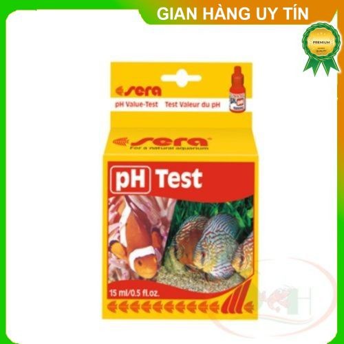 Bộ Sera pH Test kiểm tra pH đo độ kiềm axit nước ao hồ bể cá tép thủy ...