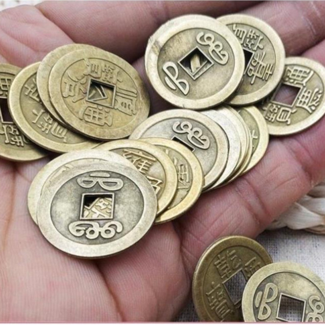 [SIÊU PHONG THỦY] Dong xu cổ, Dong tiền xu cổ, xu ngũ đế phong thuỷ ...