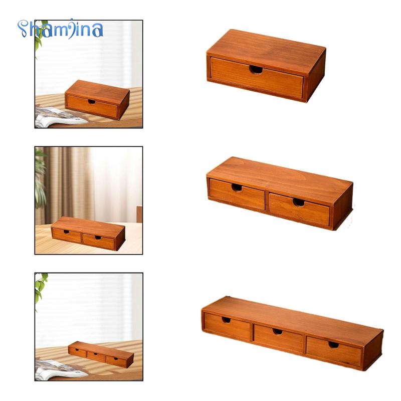 Bàn Tổ Chức Có Ngăn Kéo Hộp Đựng Mặt Bàn Hộp Trang Trí Bằng Gỗ Hộp Bảo ...