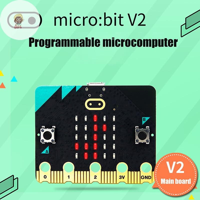 Twe Micro: Bit V2 Micro Bit Go Edition BBC Microbit dành cho trẻ em Bảng phát triển DIY BBC ...