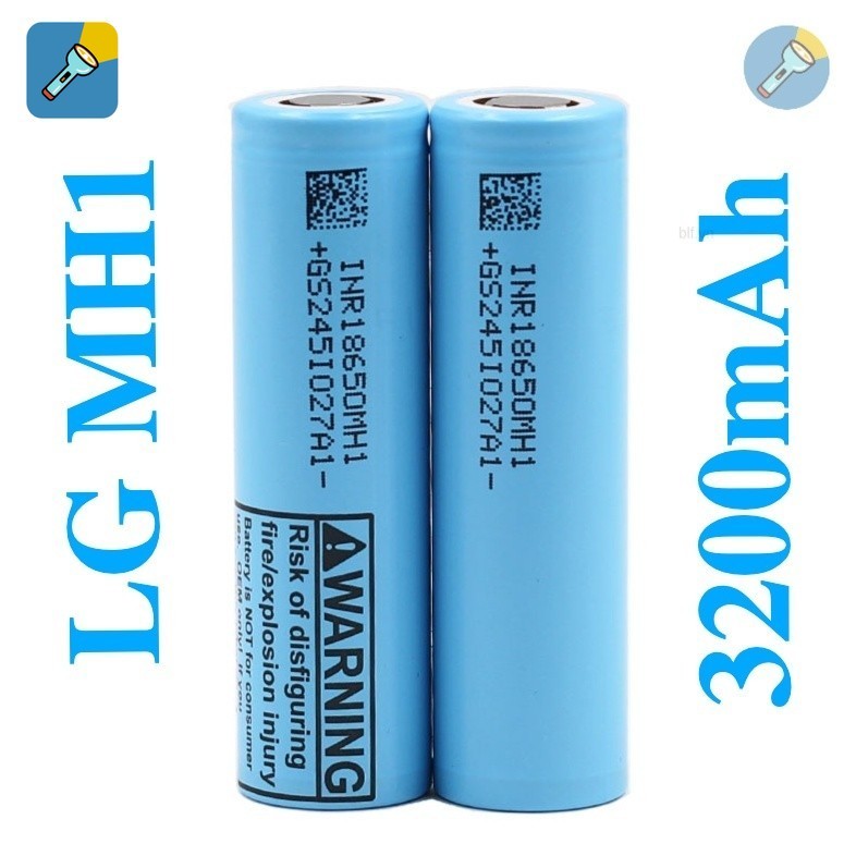 Pin LG 18650 INR18650 MH1 3200 mAh - xả 10A Pin Li-ion INR18650MH1 | Shopee Việt Nam