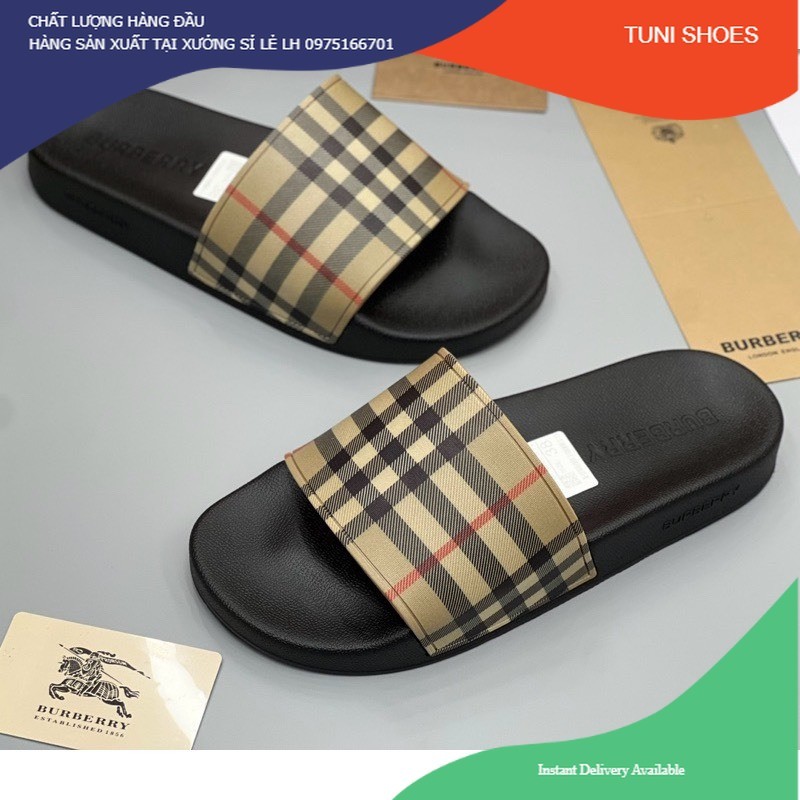 Dép BBR thời trang nam nữ.Hàng quai ngang đế đúc chắc chắn,cao 2,5 cm ...