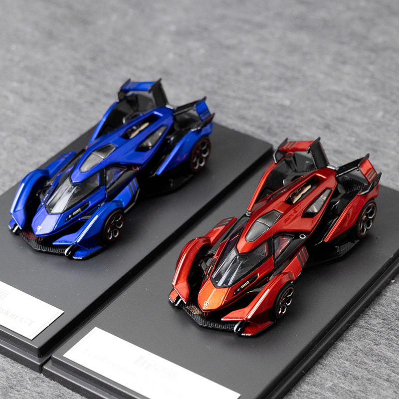 Le Manfang 1:64 Lamborghini V12 VGT hợp kim Xe mô hình khái niệm Đồ ...