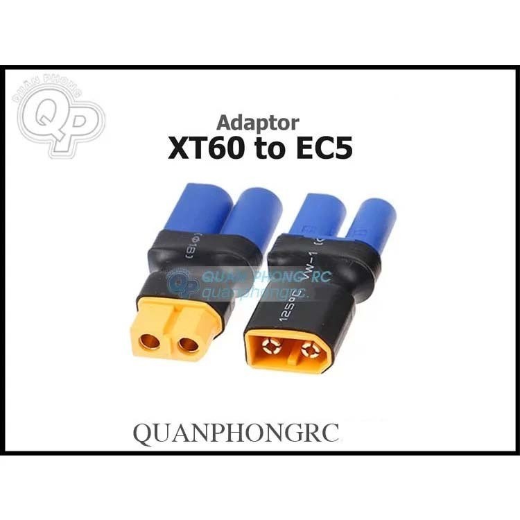 Jack Chuyển Pin XT60 - Pin EC5 Battery Connector Adapter | Shopee Việt Nam
