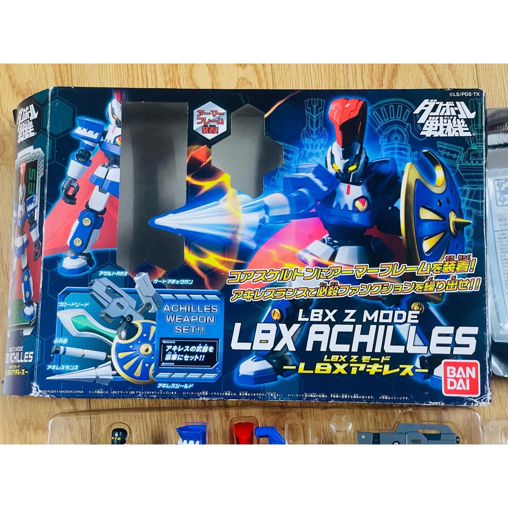 Mô hình LBX đấu sĩ tí hon Achilles Sigma Orbis Ikaros Z mode | Shopee Việt Nam