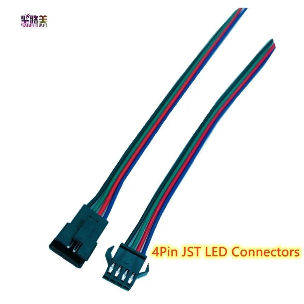 5 / 10 Cặp 15cm 4 Pin SM Nam Sang Nữ Cắm Cáp Kết Nối 4 Pin JST SM Kết ...