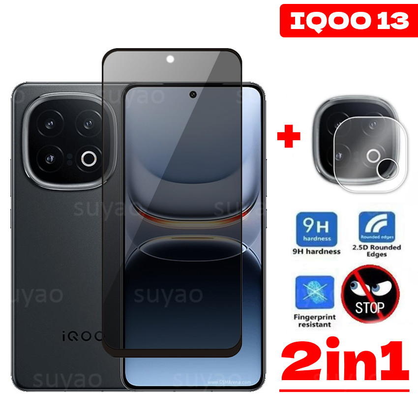 Dành Cho Vivo IQOO 13 IQOO13 V2408A 5G 2024 Chống Gián Điệp Toàn Diện Riêng Tư Kính Cường Lực ...