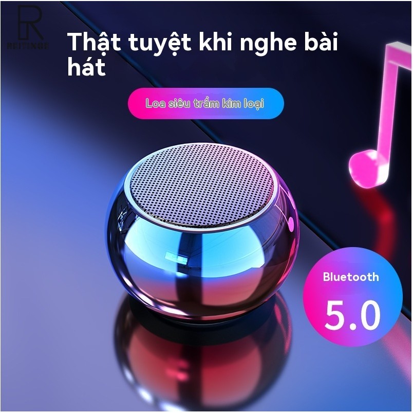 Loa Bluetooth không dây REITINGE M3 có chức năngTWS và âm thanh mạnh mẽ ...