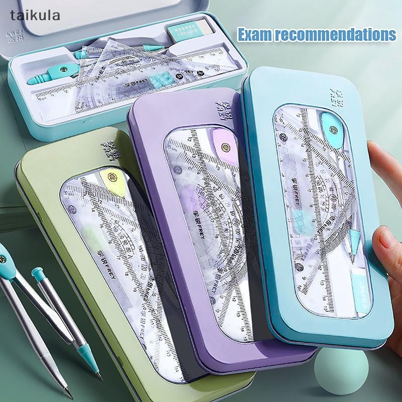 Qwq 7 Chiếc La Bàn Thước Bộ Sinh Viên Thước Bộ Tam Giác Dễ Thương Thước ...