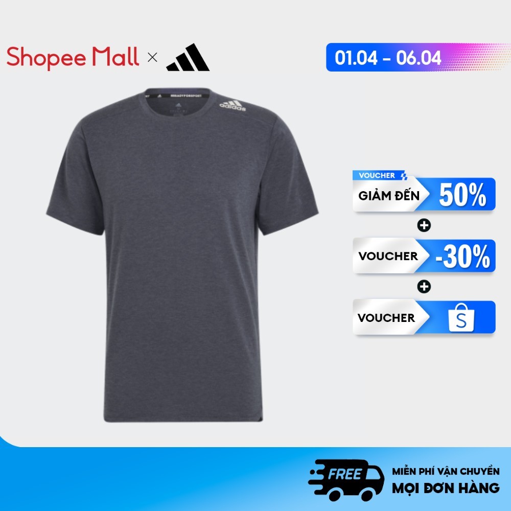 [1-6.4 - VOUCHER 40%]Áo Thun Designed for Training adidas Nam Màu xanh ...