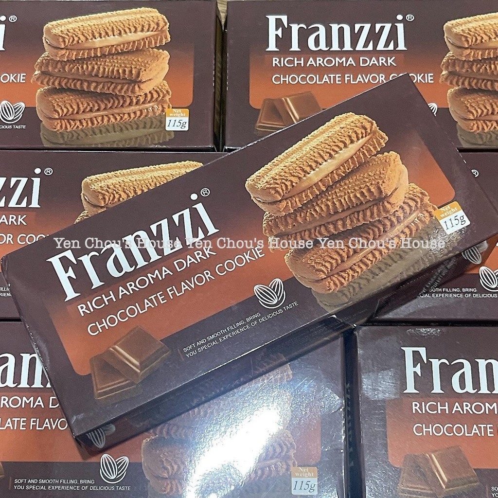 Bánh qui socola Franzzi 115g - Nâu Rich Aroma Dark | Shopee Việt Nam