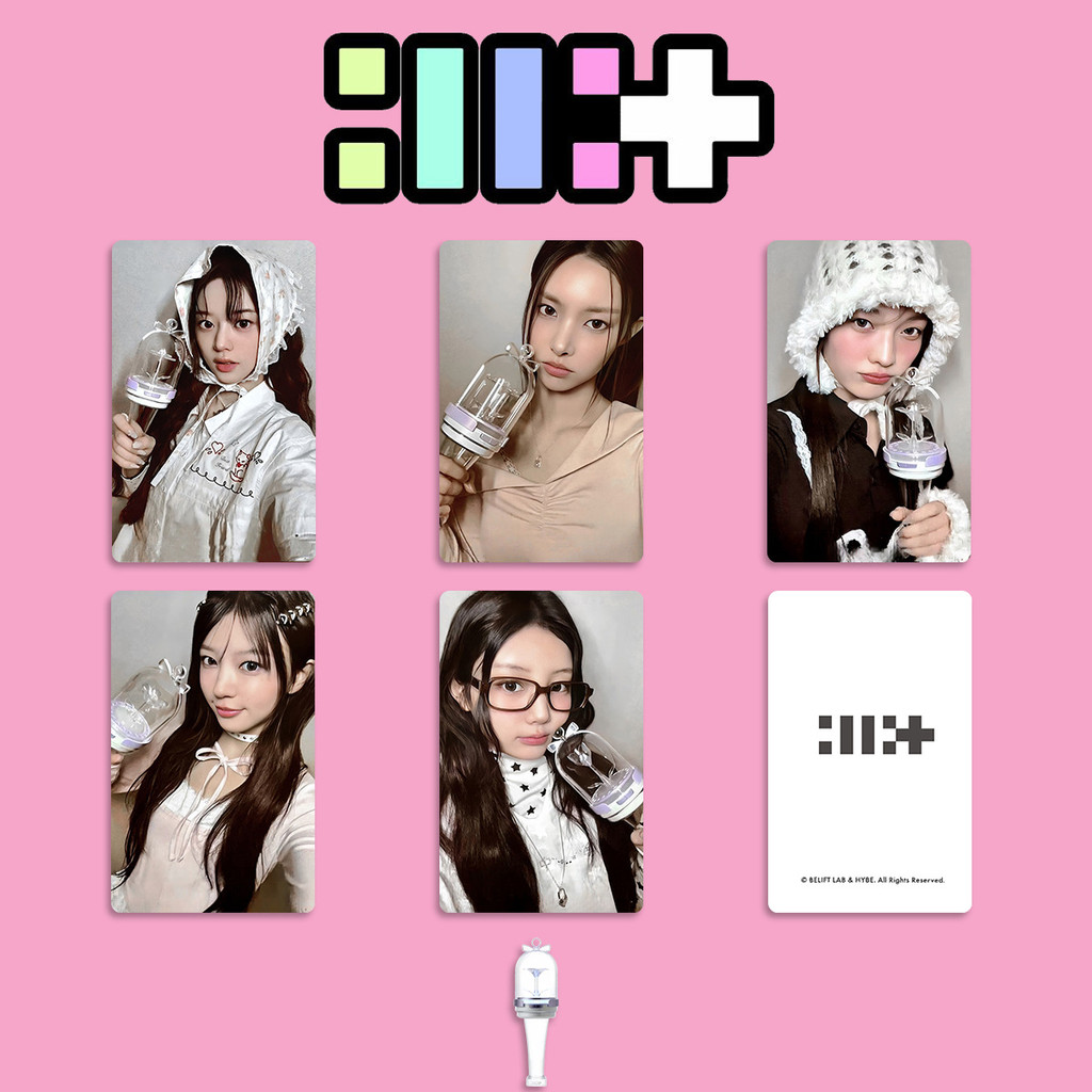 Illit Kpop LOMO Card Polaroid Post Cards Photocards HD Collective ID ...