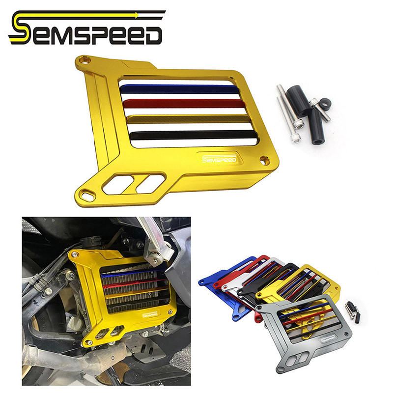 [SEMSPEED] Vỏ tản nhiệt tản nhiệt CNC xe máy Bảo vệ làm mát cho Yamaha NVX Aeorx NMAX 155 150 ...