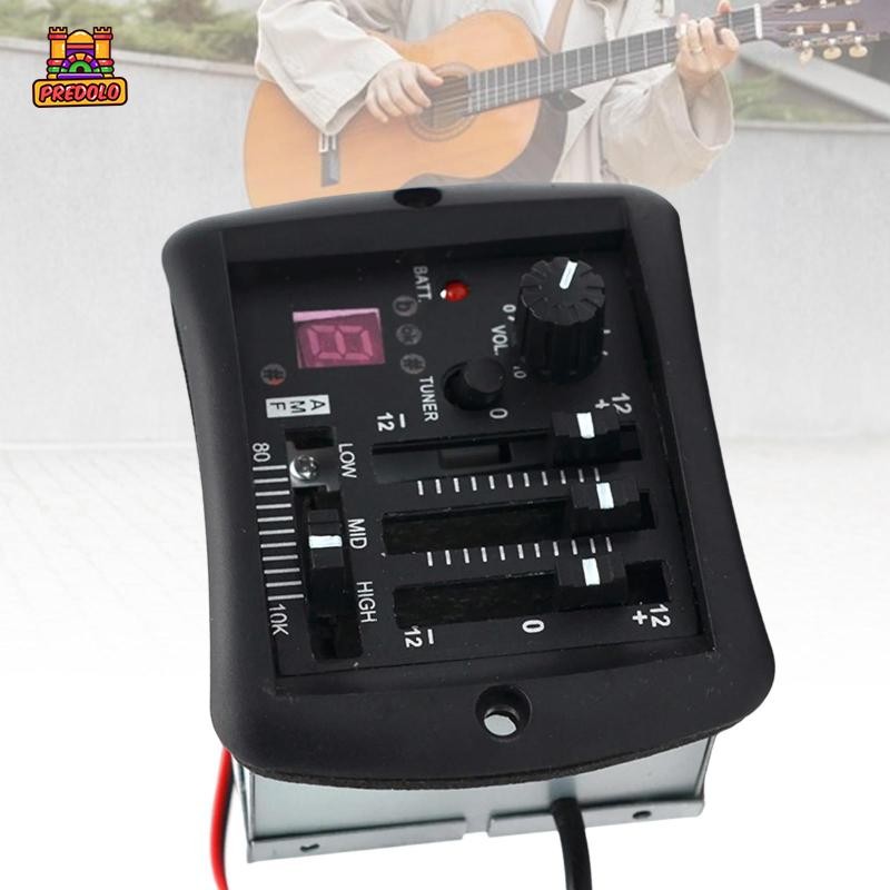 Preamps Equalizer Acoustic Guitar Pickup Preamp EQ Equalizer Tuner cho ...