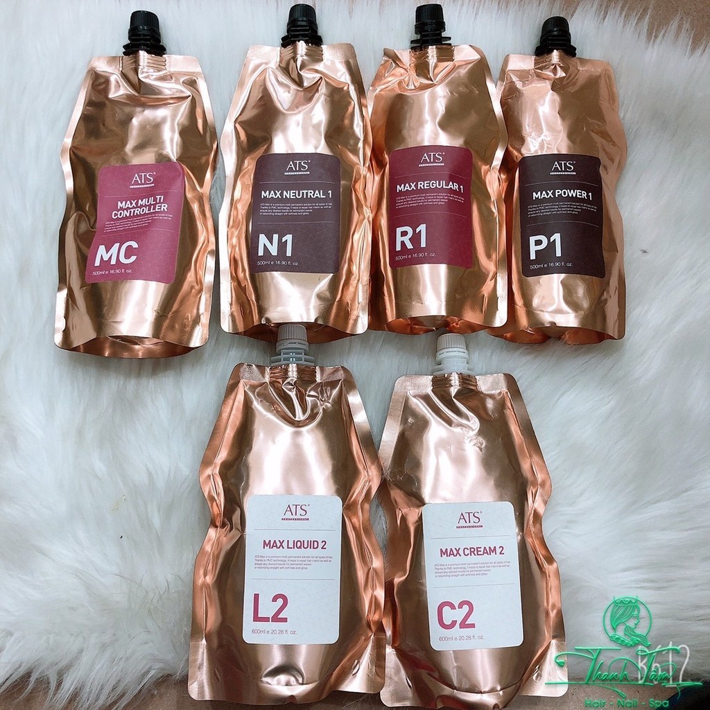 [ NL ] Cặp thuốc uốn nóng cao cấp ATS MAX 500ml/600ml | Shopee Việt Nam