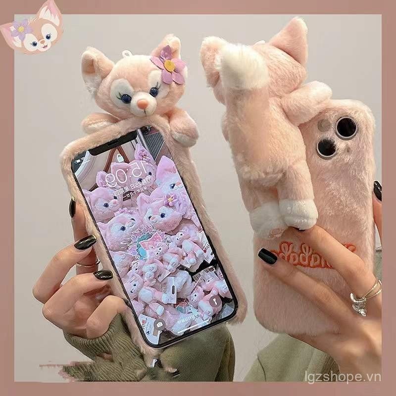 Lingna Belle lập thể Apple iPhone11 nữ 13promax nhung 7/8plus6s mềm ...